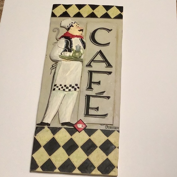 Unknown | Dining | Cafe Wall Plaque | Poshmark